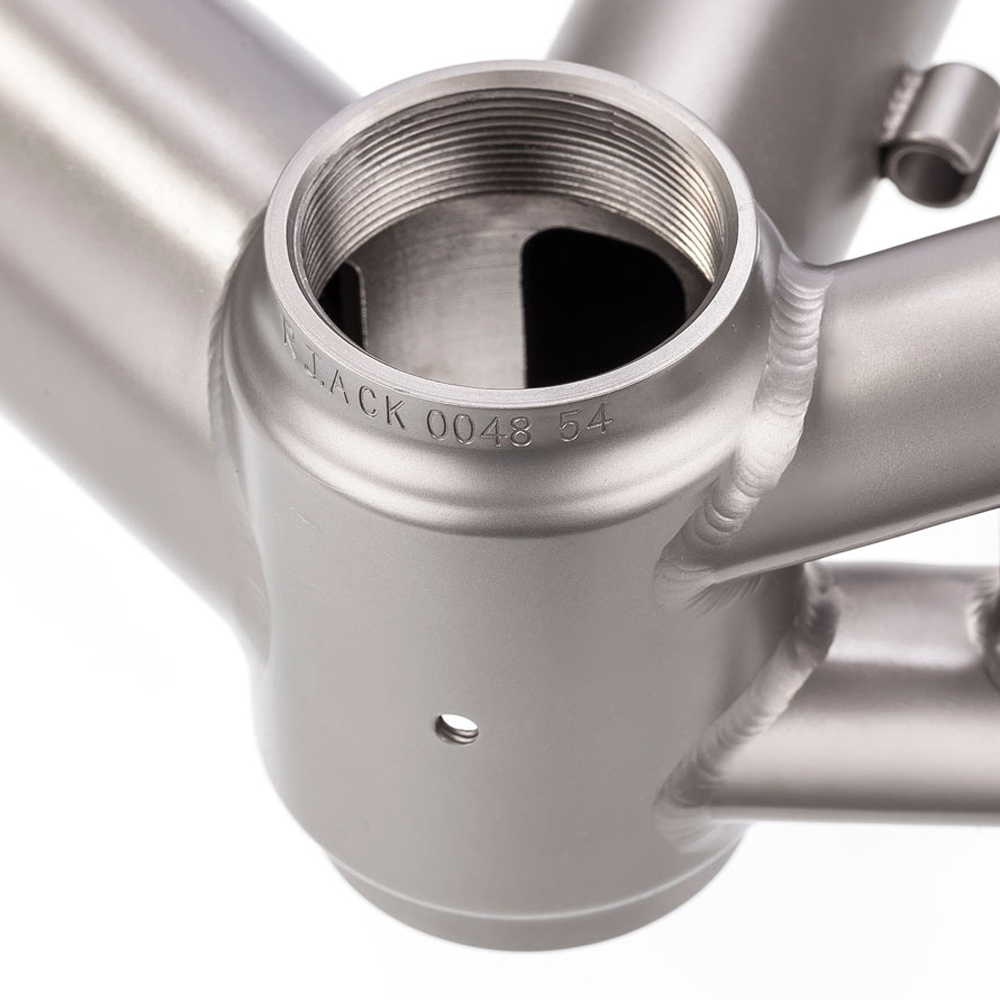 R J Ack Titanium Frameset J Laverack Bicycles