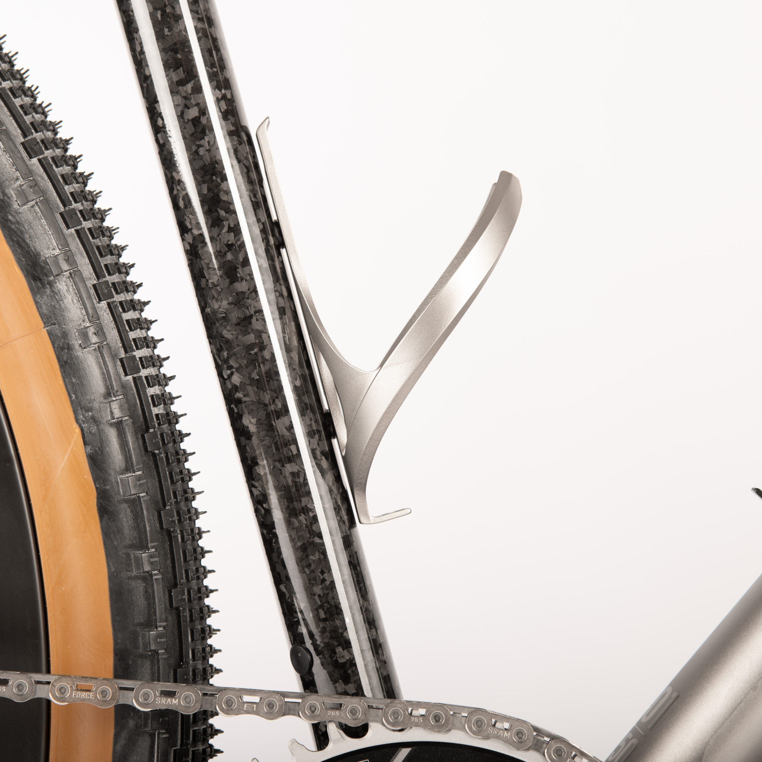 Geek 3D Printed Titanium Bottle Cage